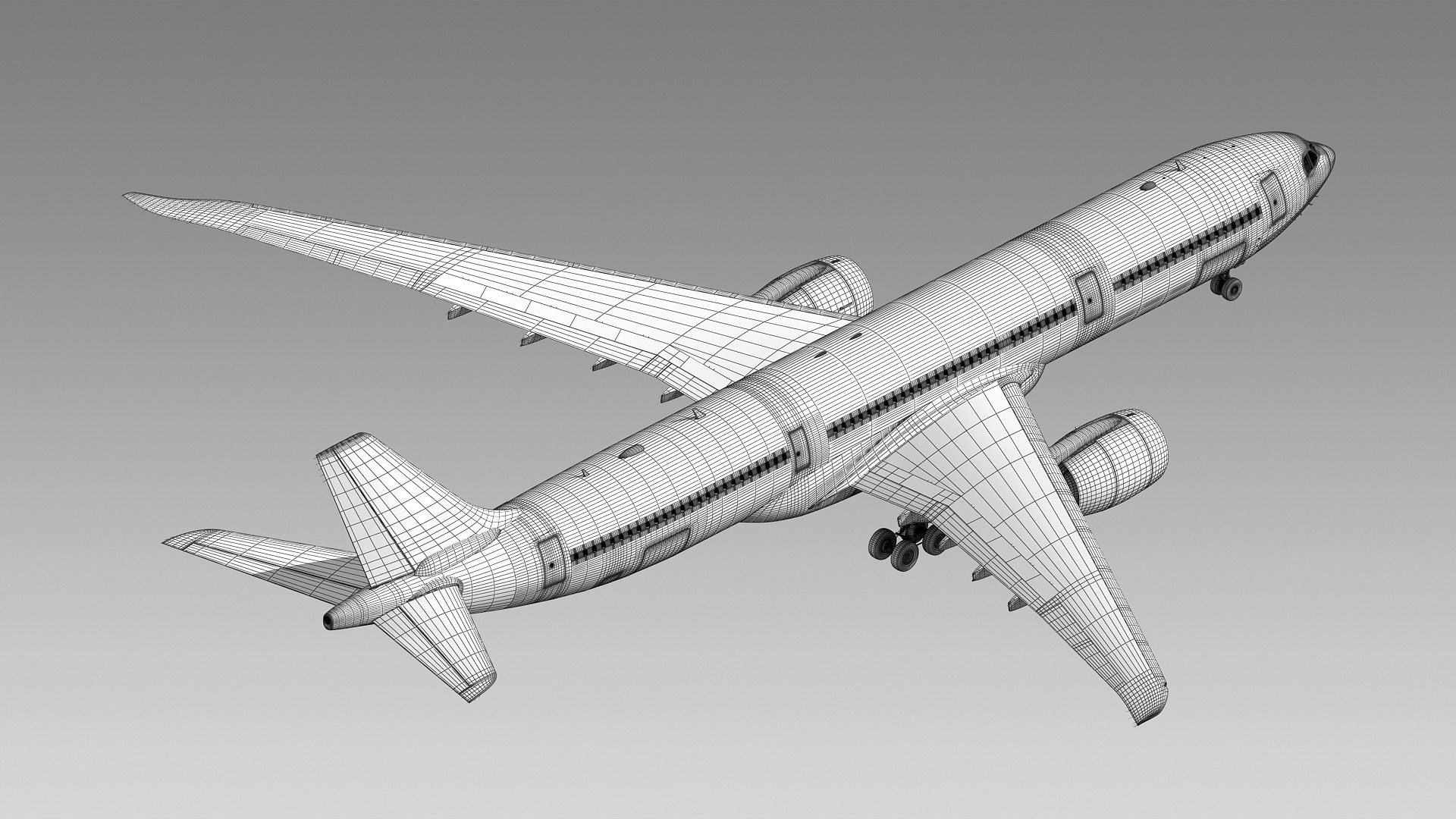 Airbus A330-900 Generic White model - TurboSquid 1950263