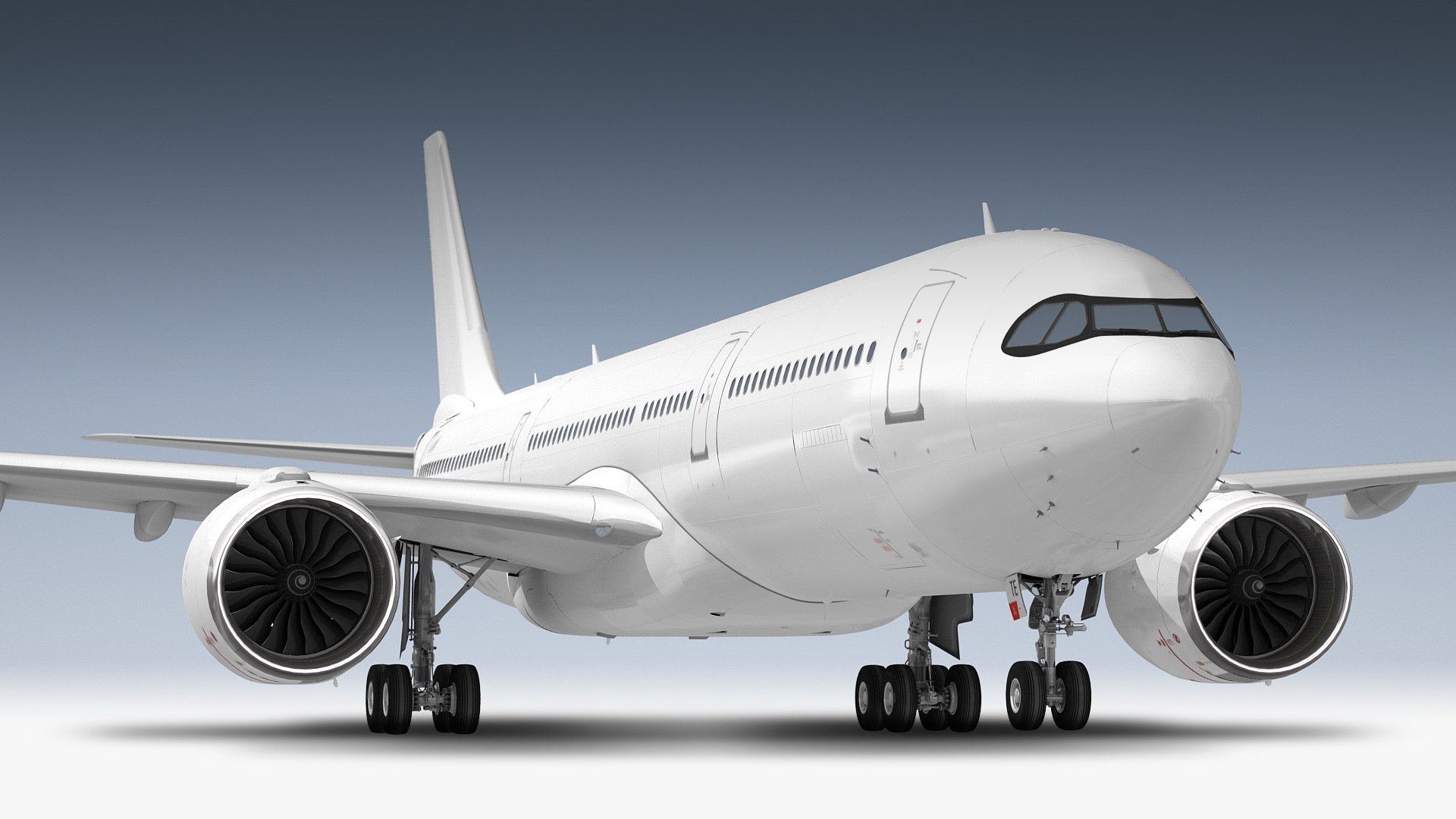 Airbus A330-900 Generic White model - TurboSquid 1950263
