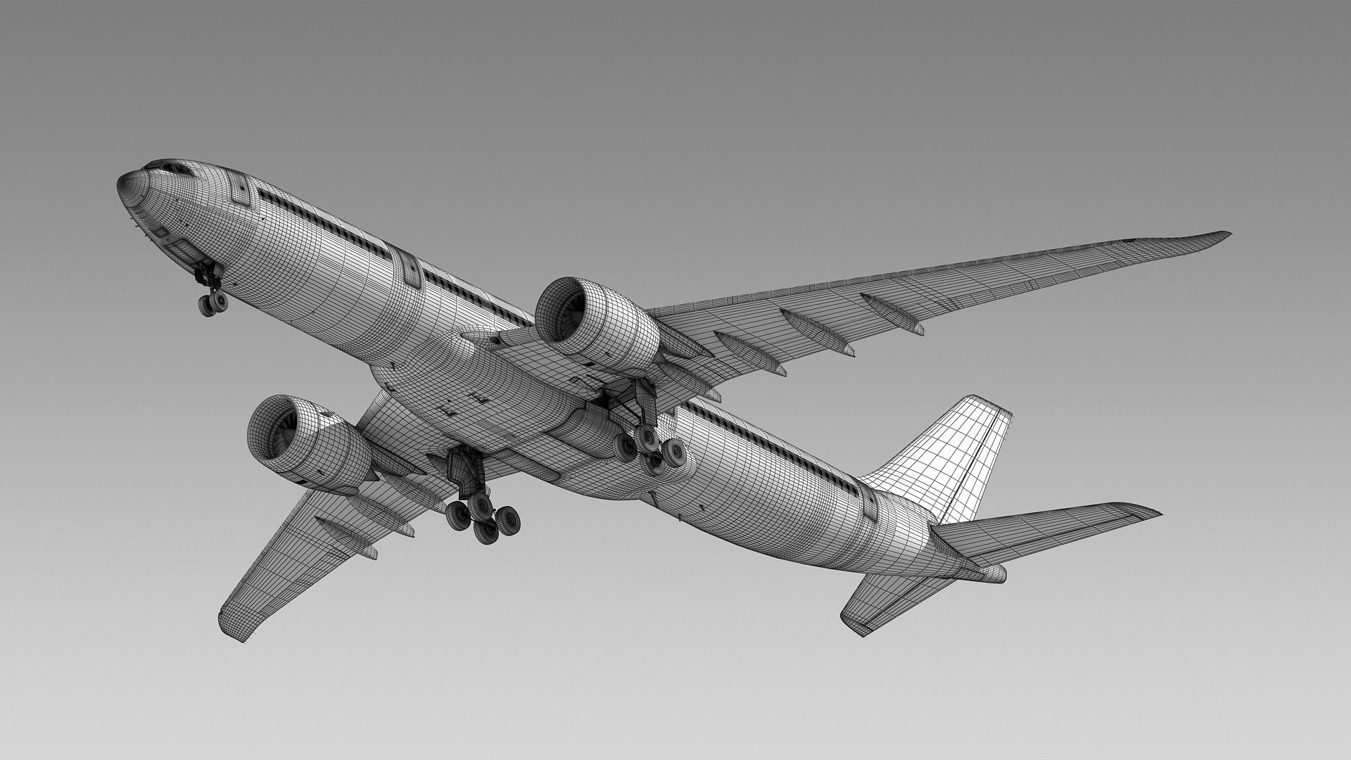 Airbus A330-900 Generic White model - TurboSquid 1950263