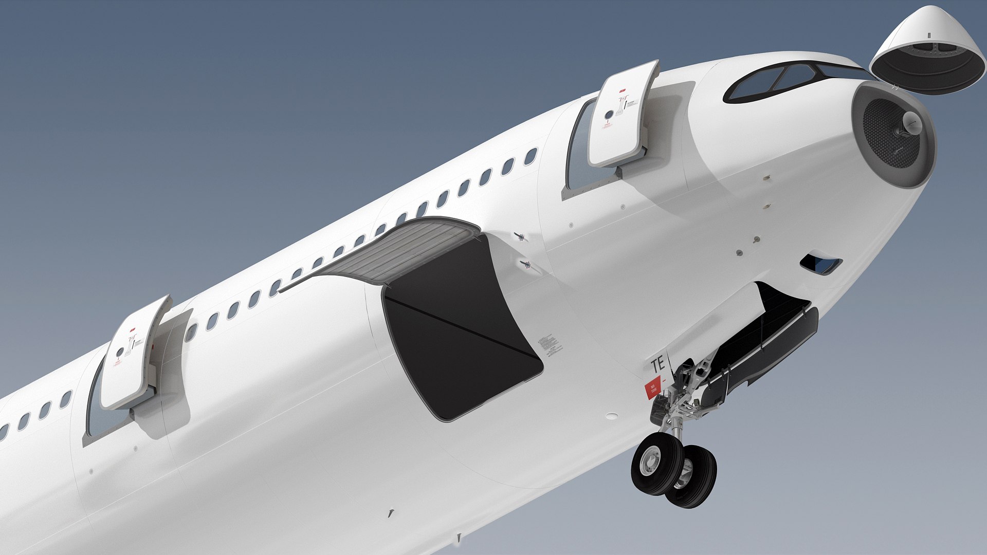 Airbus A330-900 Generic White model - TurboSquid 1950263