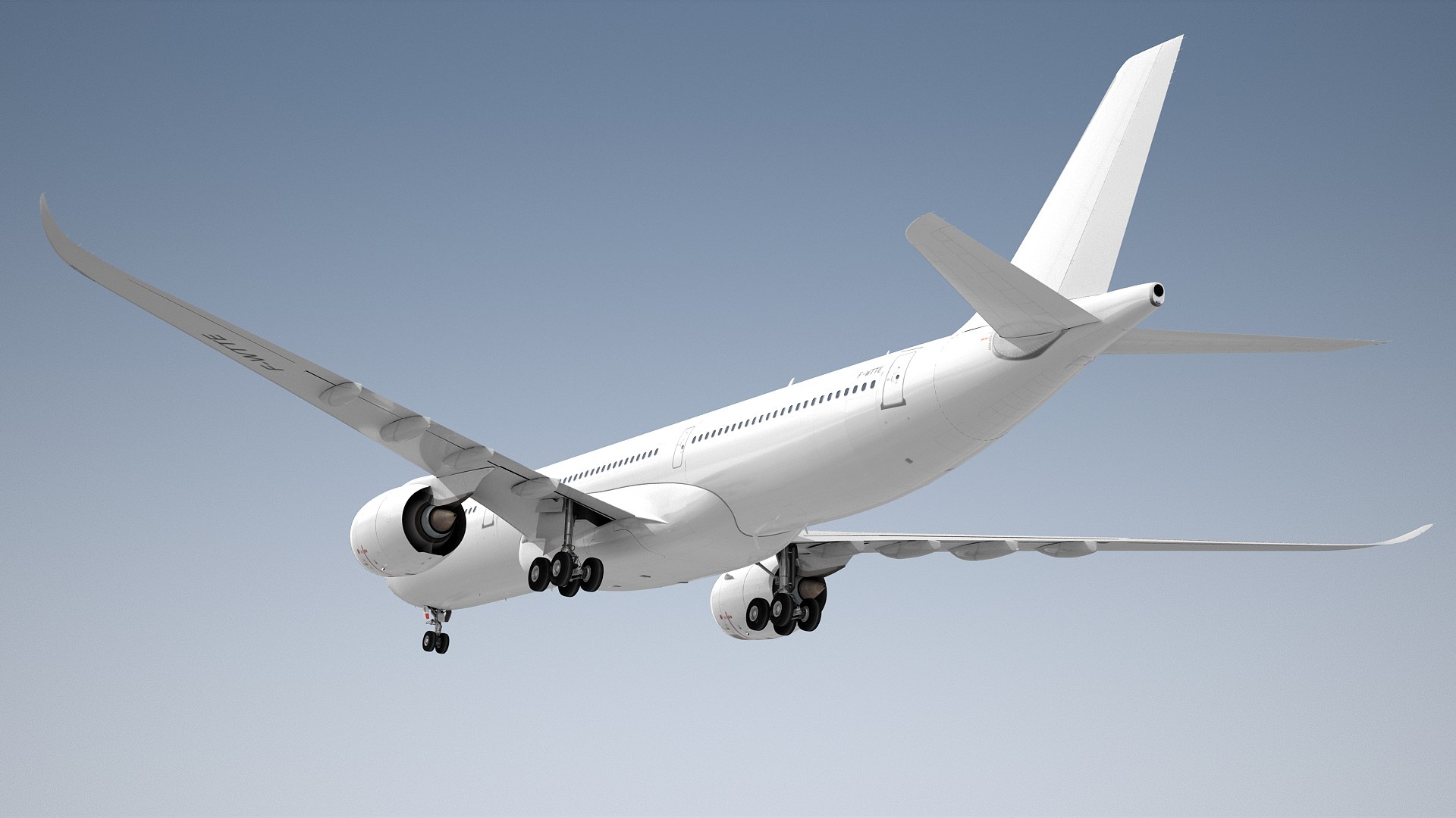 Airbus A330-900 Generic White Model - TurboSquid 1950263