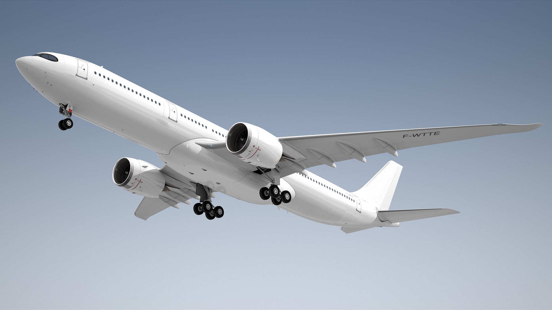 Airbus A330-900 Generic White Model - TurboSquid 1950263