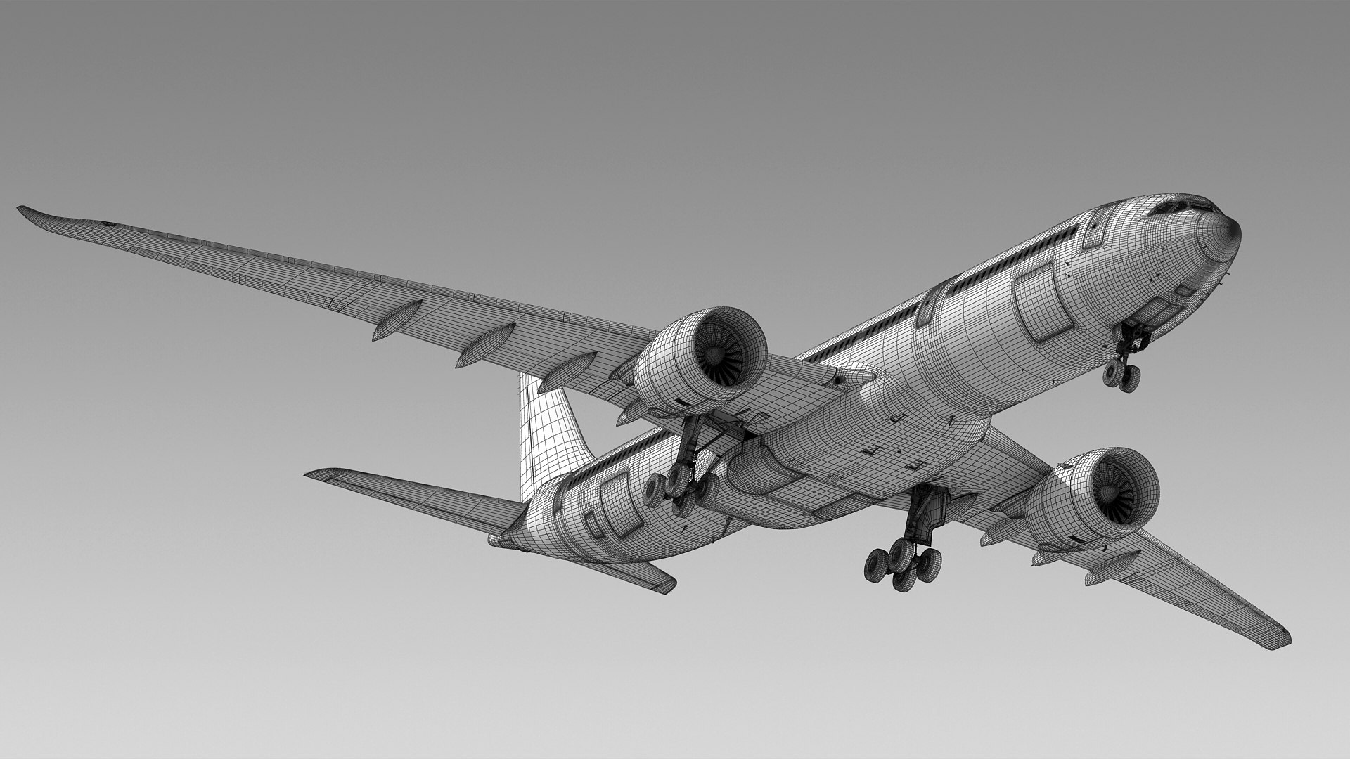 Airbus A330-900 Generic White model - TurboSquid 1950263