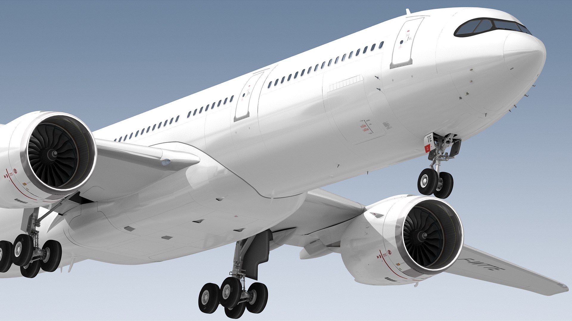 Airbus A330-900 Generic White Model - TurboSquid 1950263