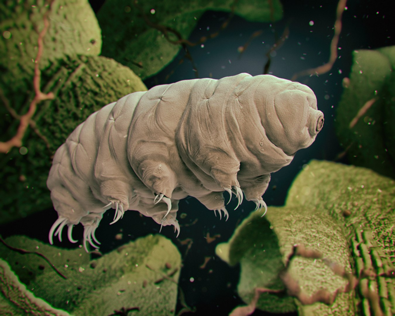 Tardigrades Water Bears 3D Model - TurboSquid 1250409