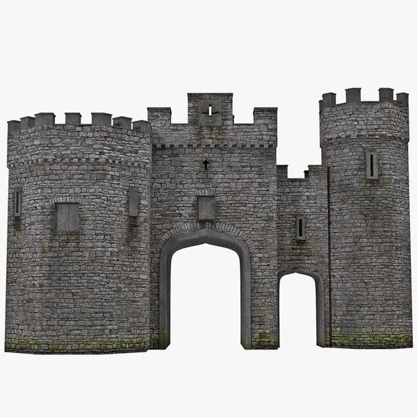 Gatehouse 3D Models for Download | TurboSquid