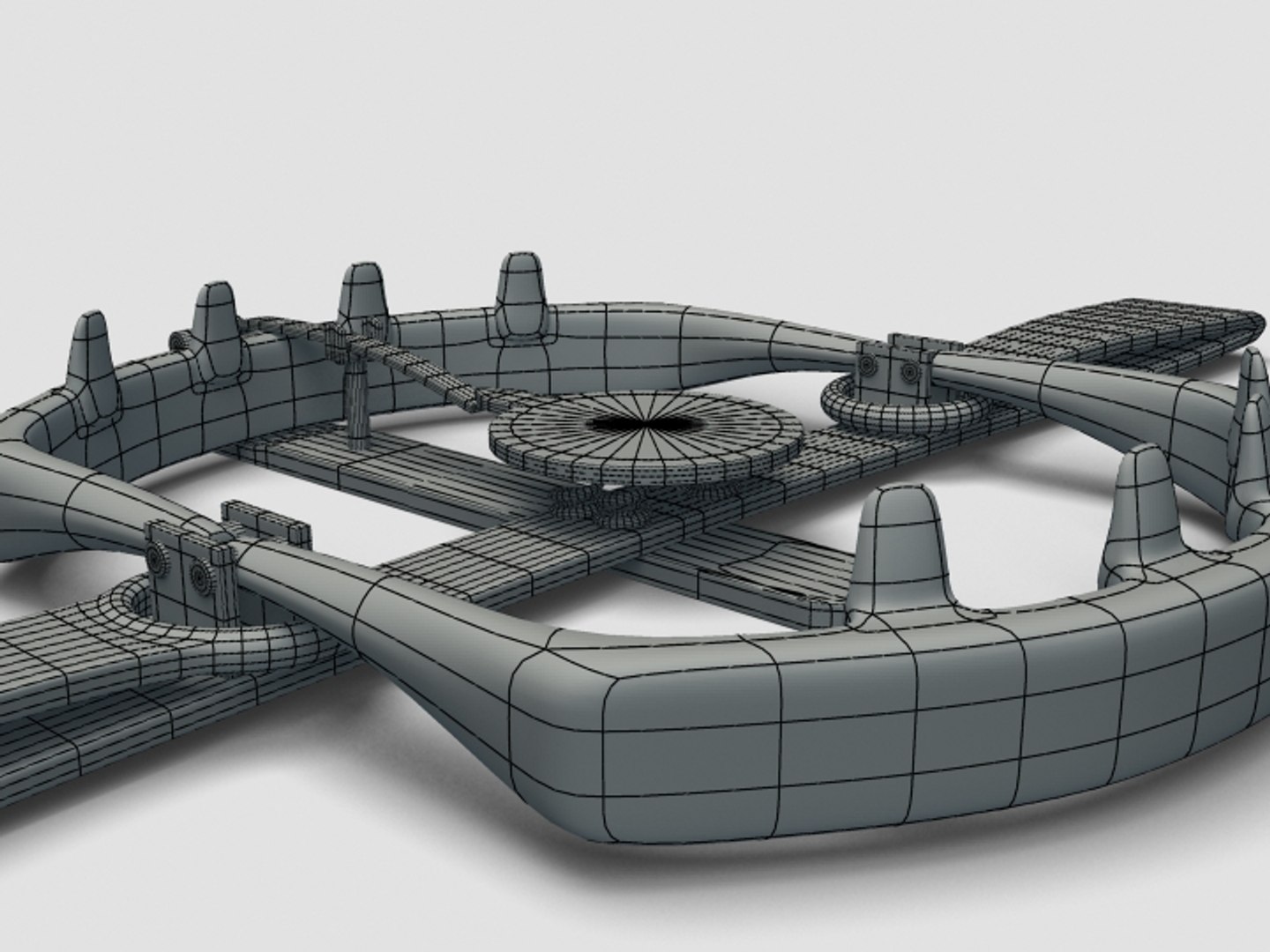 Realistic Animal Trap 3d Model