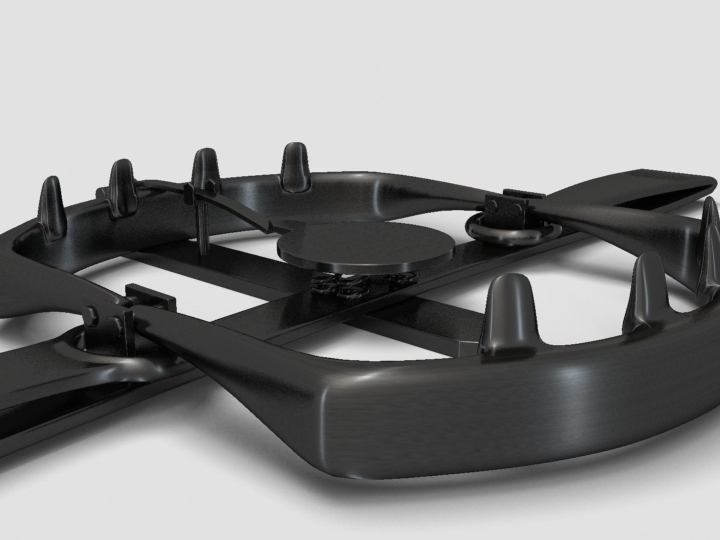 Realistic Animal Trap 3d Model