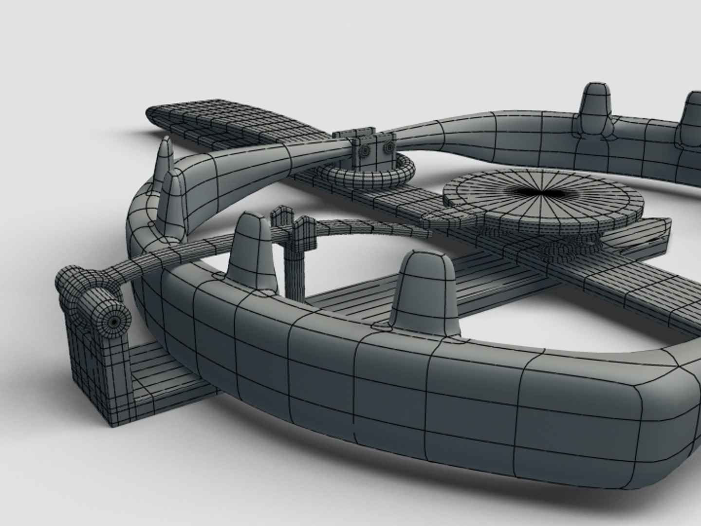 Realistic Animal Trap 3d Model