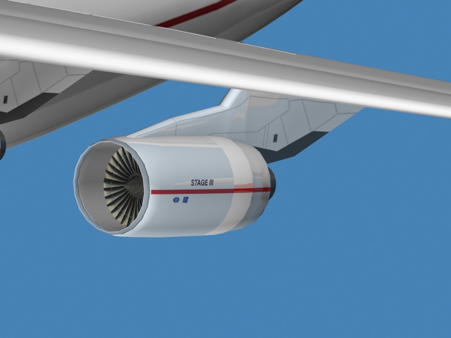 Antonov An-225 Mriya Aircraft 3d Model