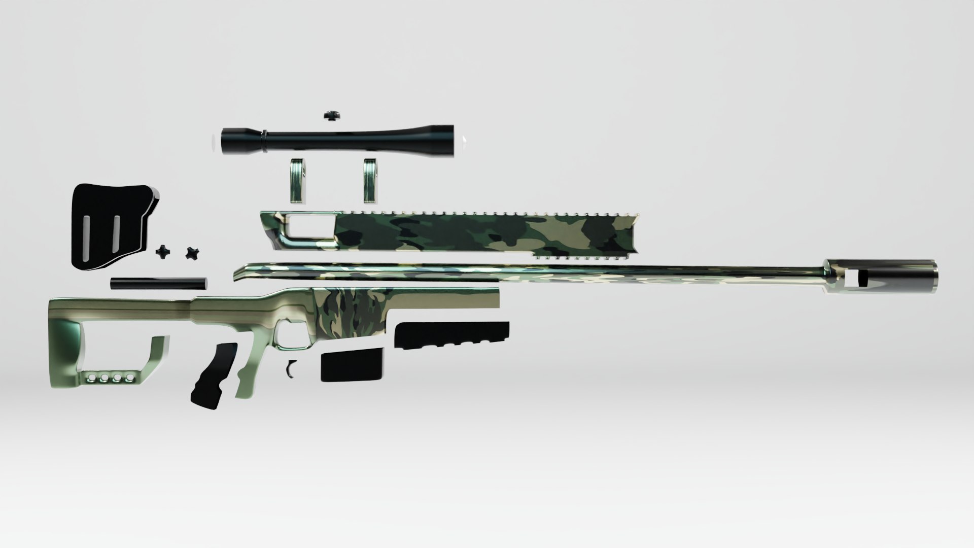 Sniper model - TurboSquid 2079448