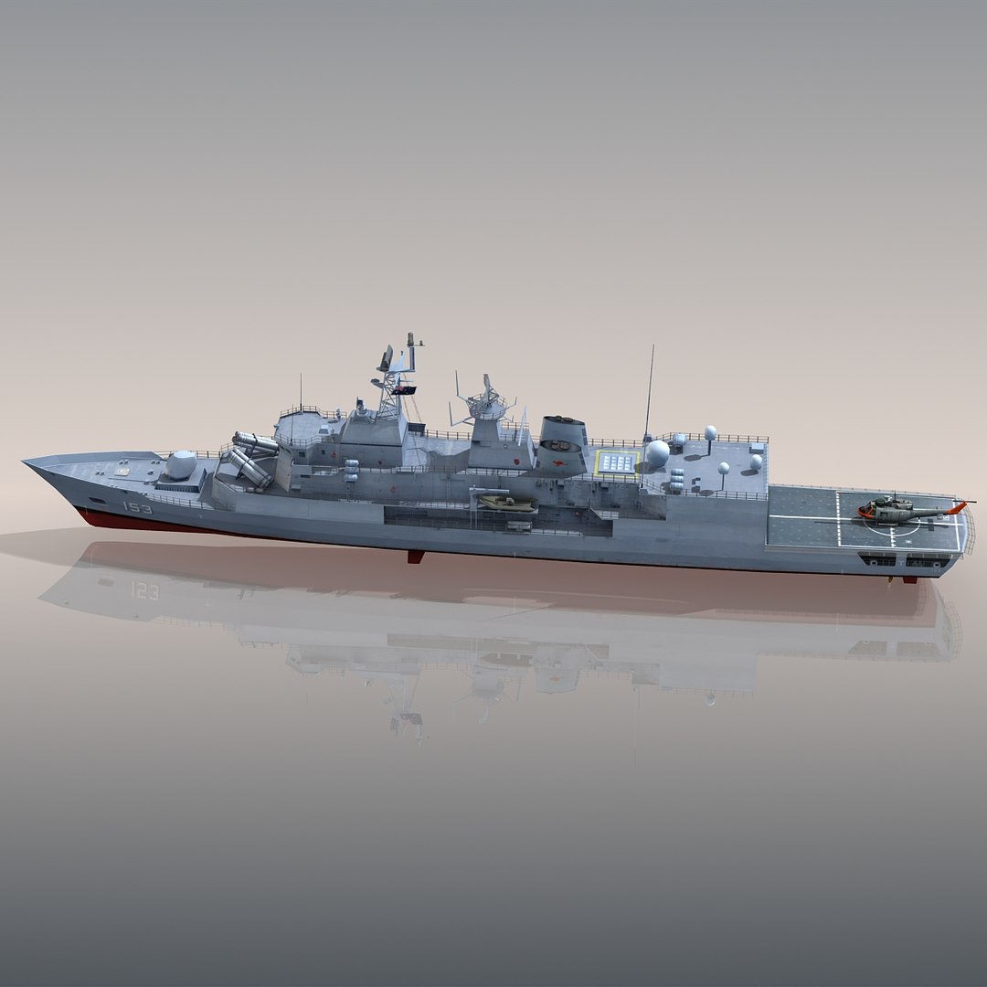 3d Anzac Class Frigate Hmas Model