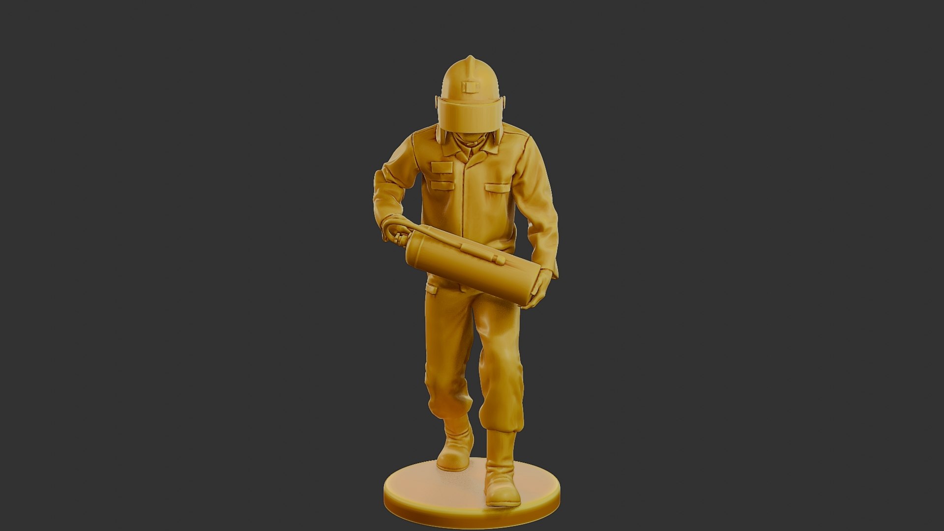 Czechoslovakian Firefighter 90s 009 3D Model - TurboSquid 2378166