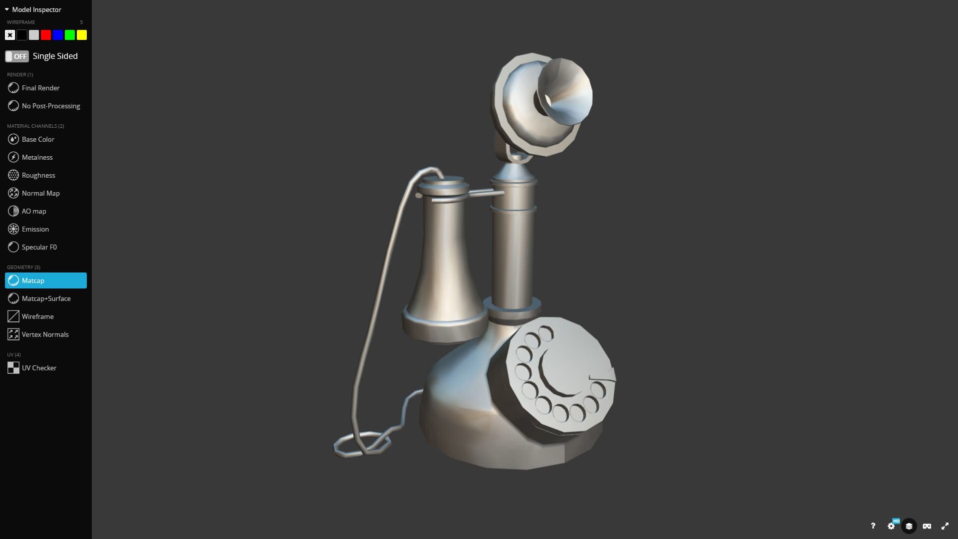3D Candlestick Phone Game Ready - TurboSquid 2123167