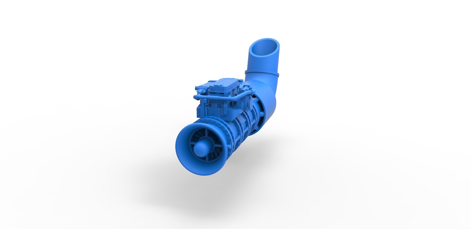 3D Diecast Jet Engine 5 Scale 1 To 25 - TurboSquid 1924771