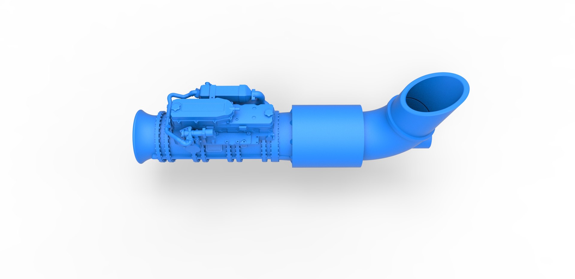 3D Diecast Jet Engine 5 Scale 1 To 25 - TurboSquid 1924771