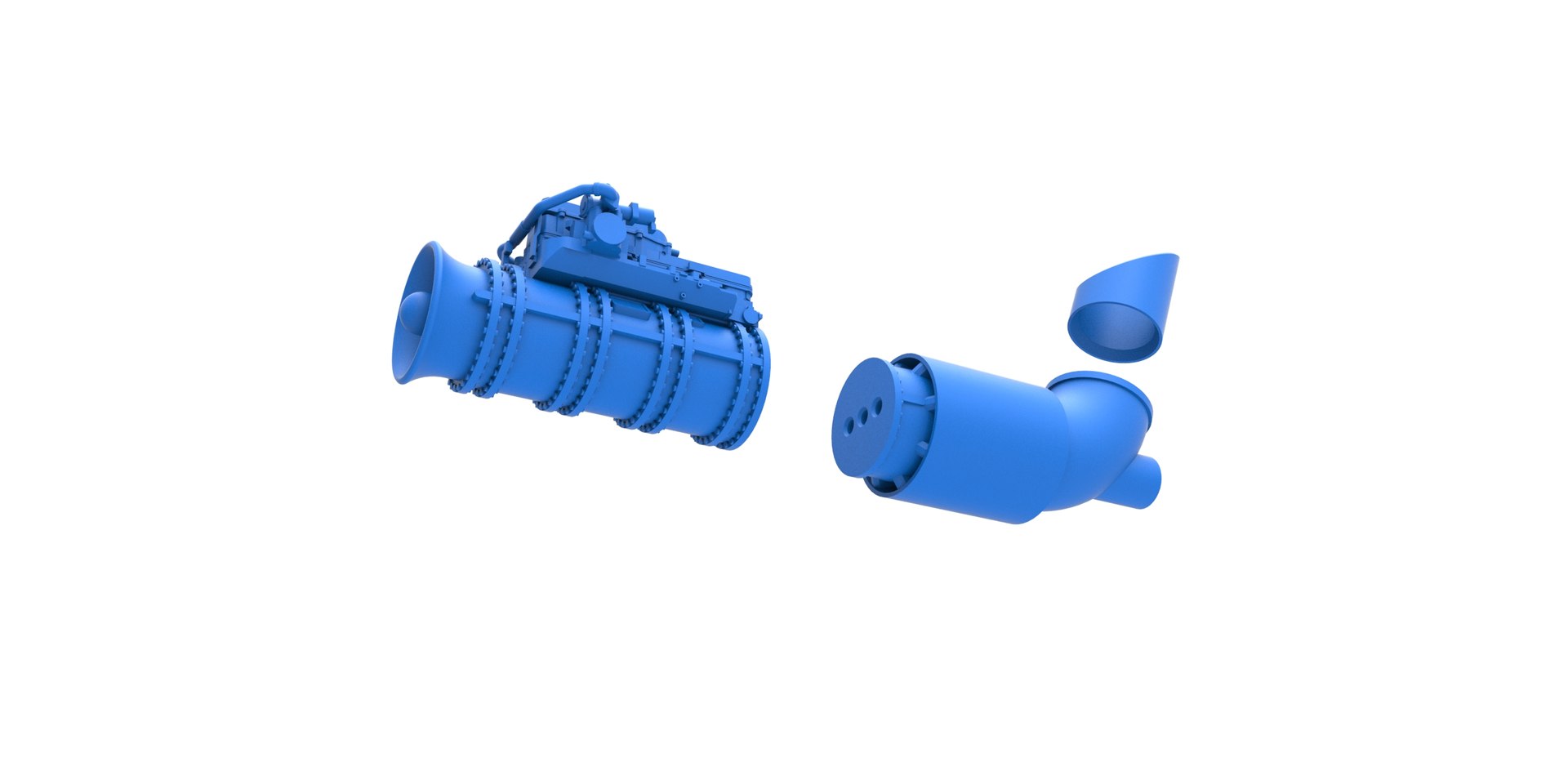 3D Diecast Jet Engine 5 Scale 1 To 25 - TurboSquid 1924771