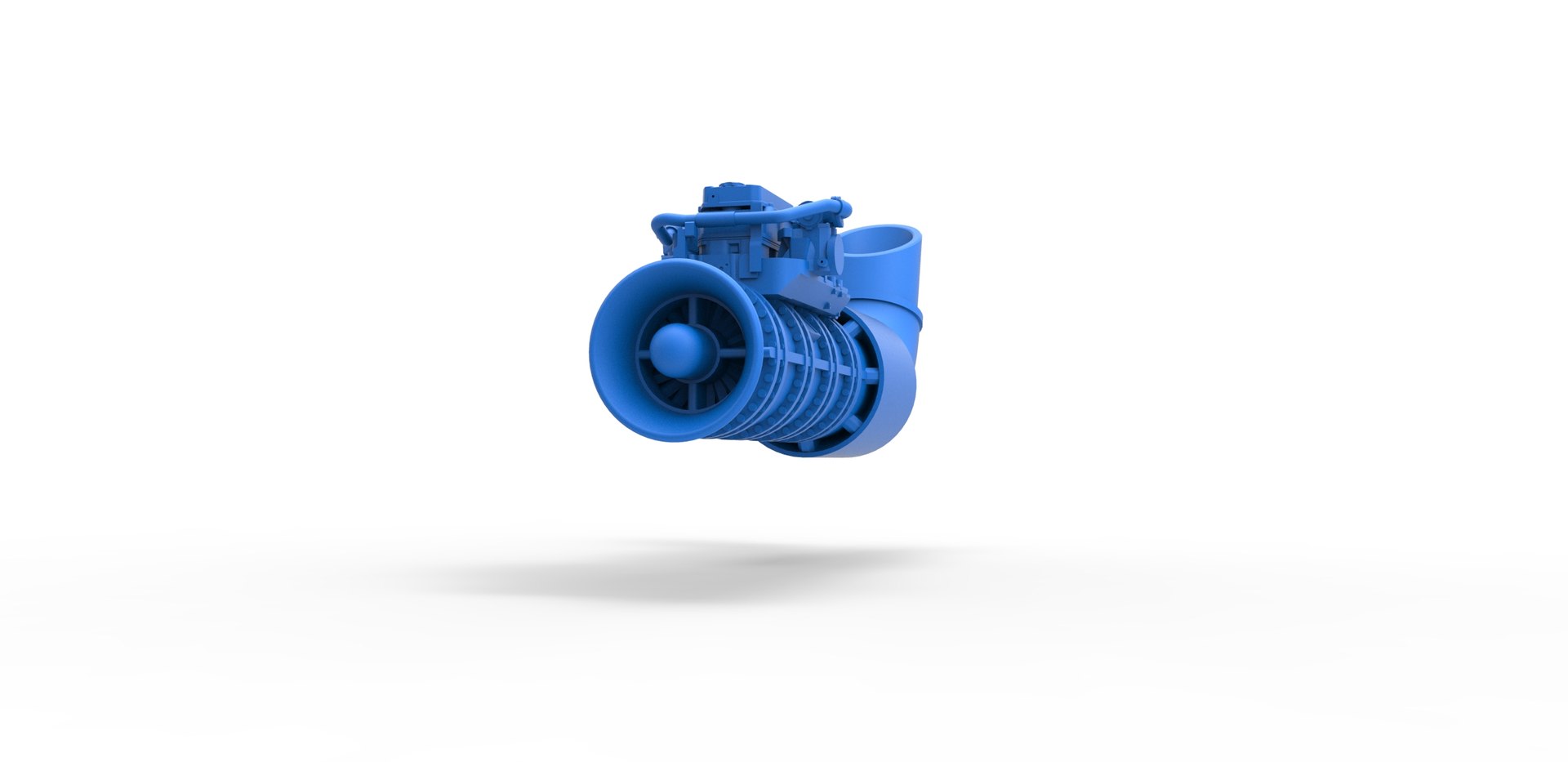 3D Diecast Jet Engine 5 Scale 1 To 25 - TurboSquid 1924771