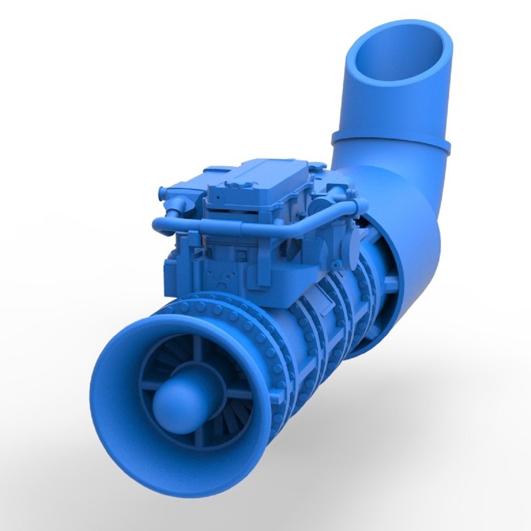 3D Diecast Jet Engine 5 Scale 1 To 25 - TurboSquid 1924771