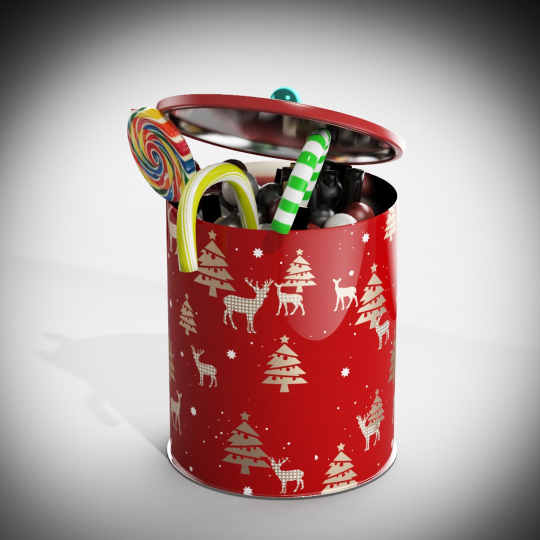 Max Christmas Candy Jar