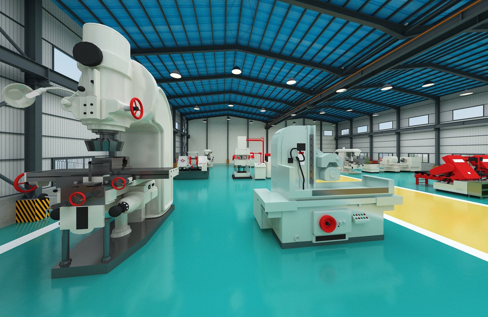 3D Factory Workshop 04 Model - TurboSquid 2207910