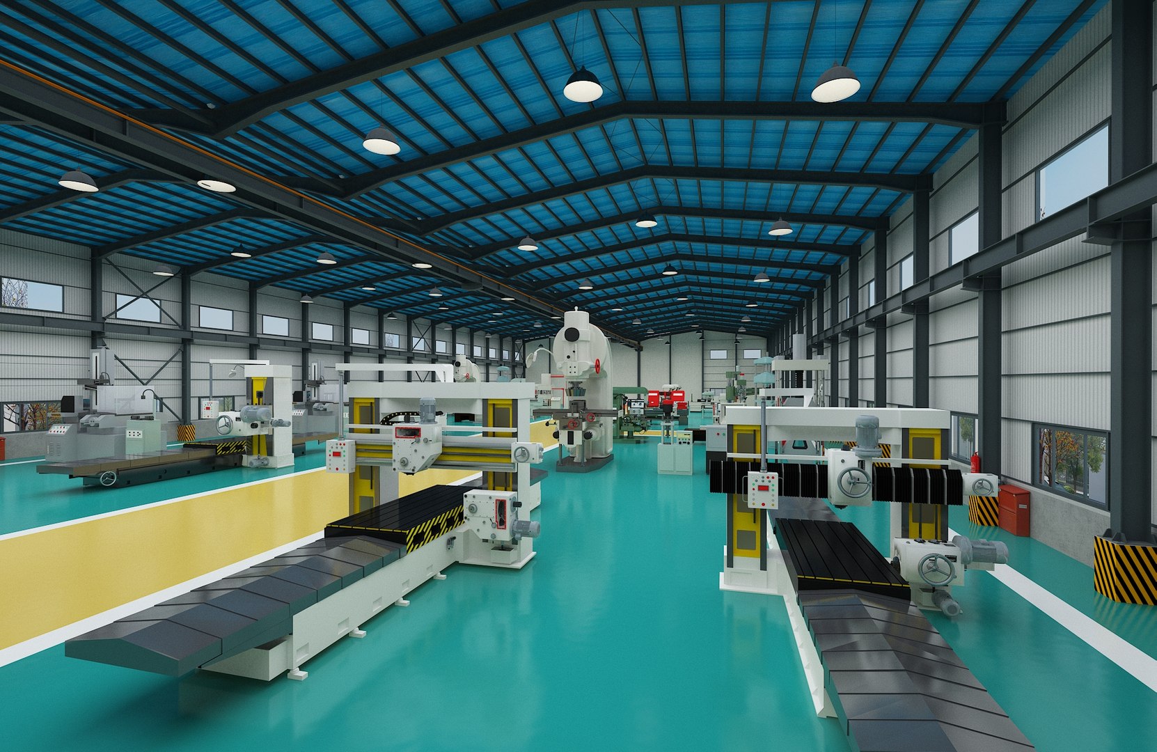 3D Factory Workshop 04 Model - TurboSquid 2207910