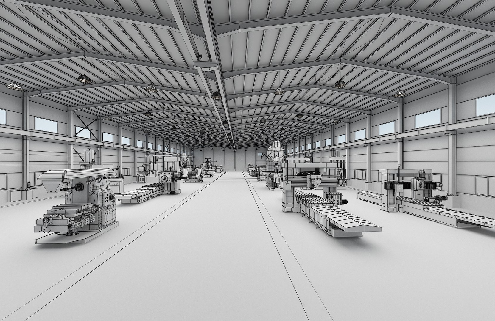 3D Factory Workshop 04 Model - TurboSquid 2207910