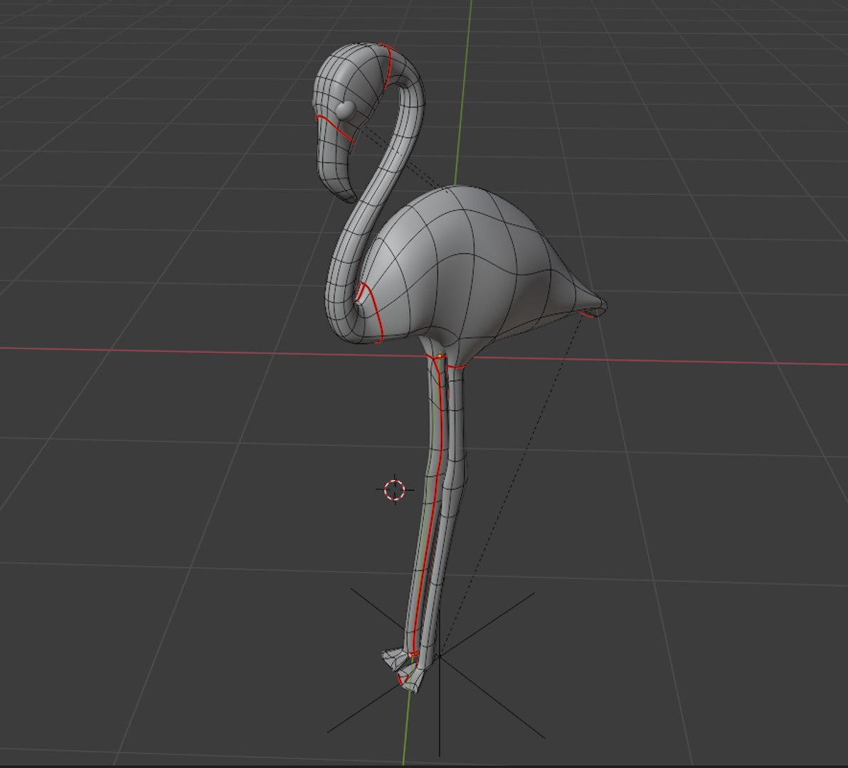 Flamingo Rigged Cartoon 3D - TurboSquid 1637940