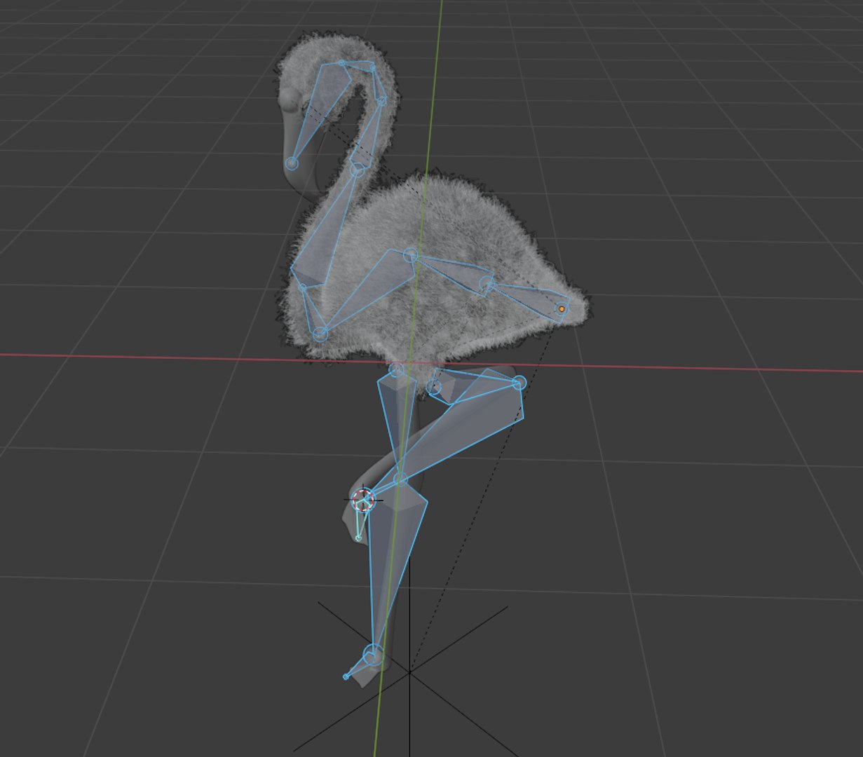 Flamingo Rigged Cartoon 3D - TurboSquid 1637940