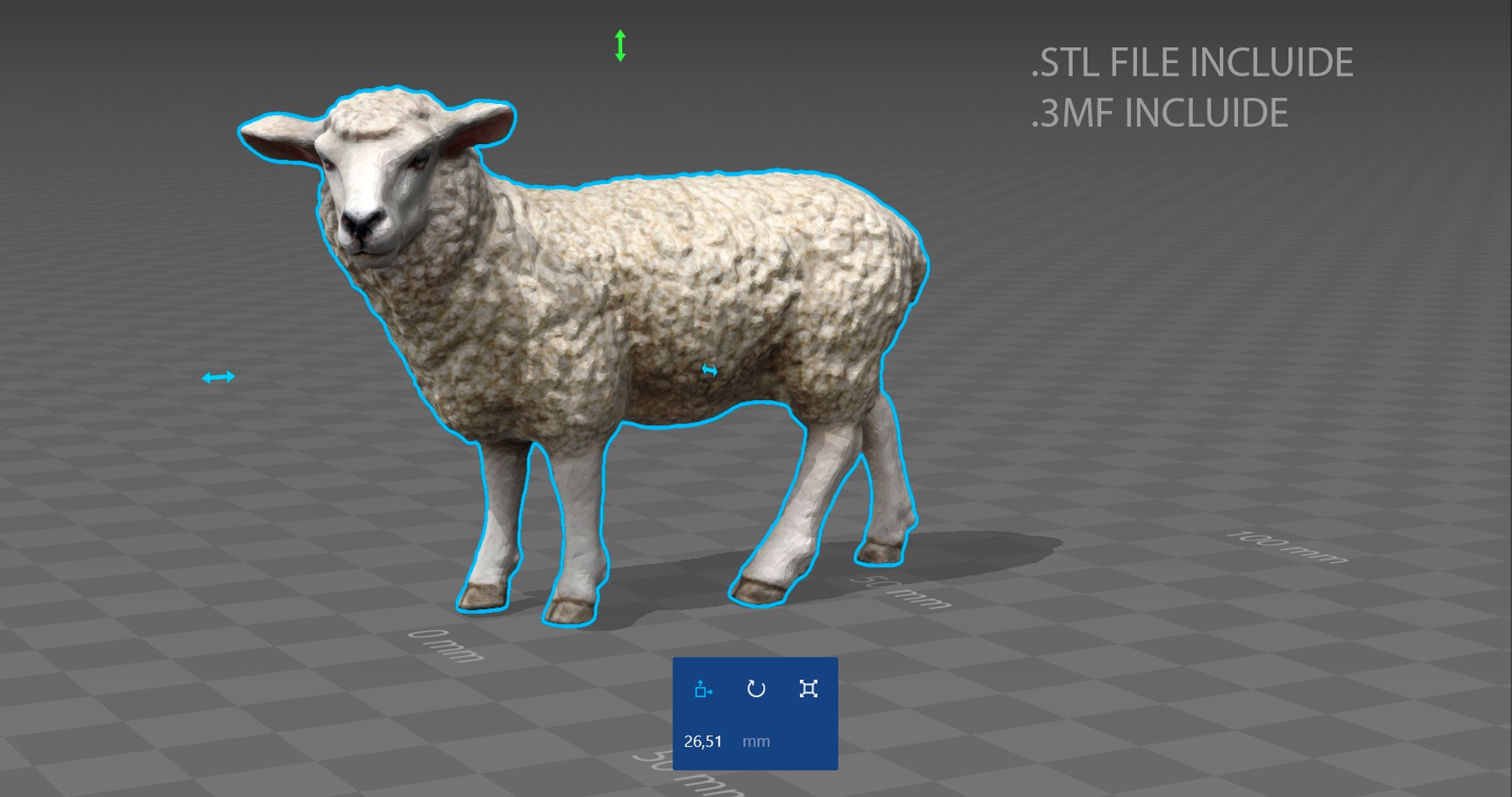 3d Model Sheep Stl