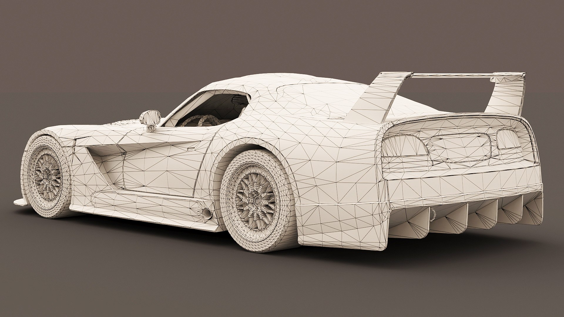 3D Model Dodge Viper Cc Gt3 2003 - TurboSquid 1987780