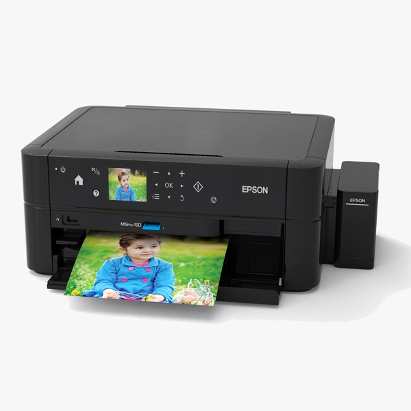 3D модель Epson L850 Photo All-in-One Ink Tank Printer - TurboSquid 2094678