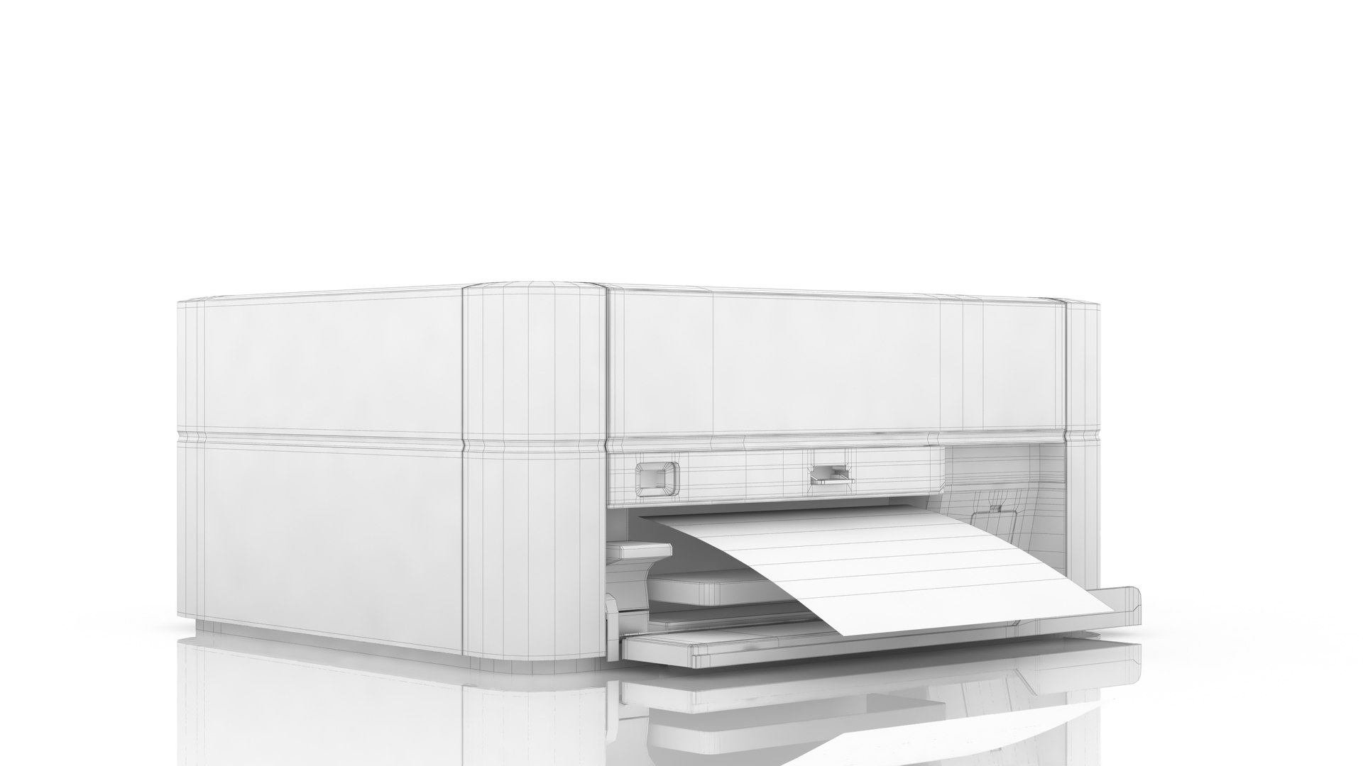 3D Model Epson L850 Photo All-in-One Ink Tank Printer - TurboSquid 2094678