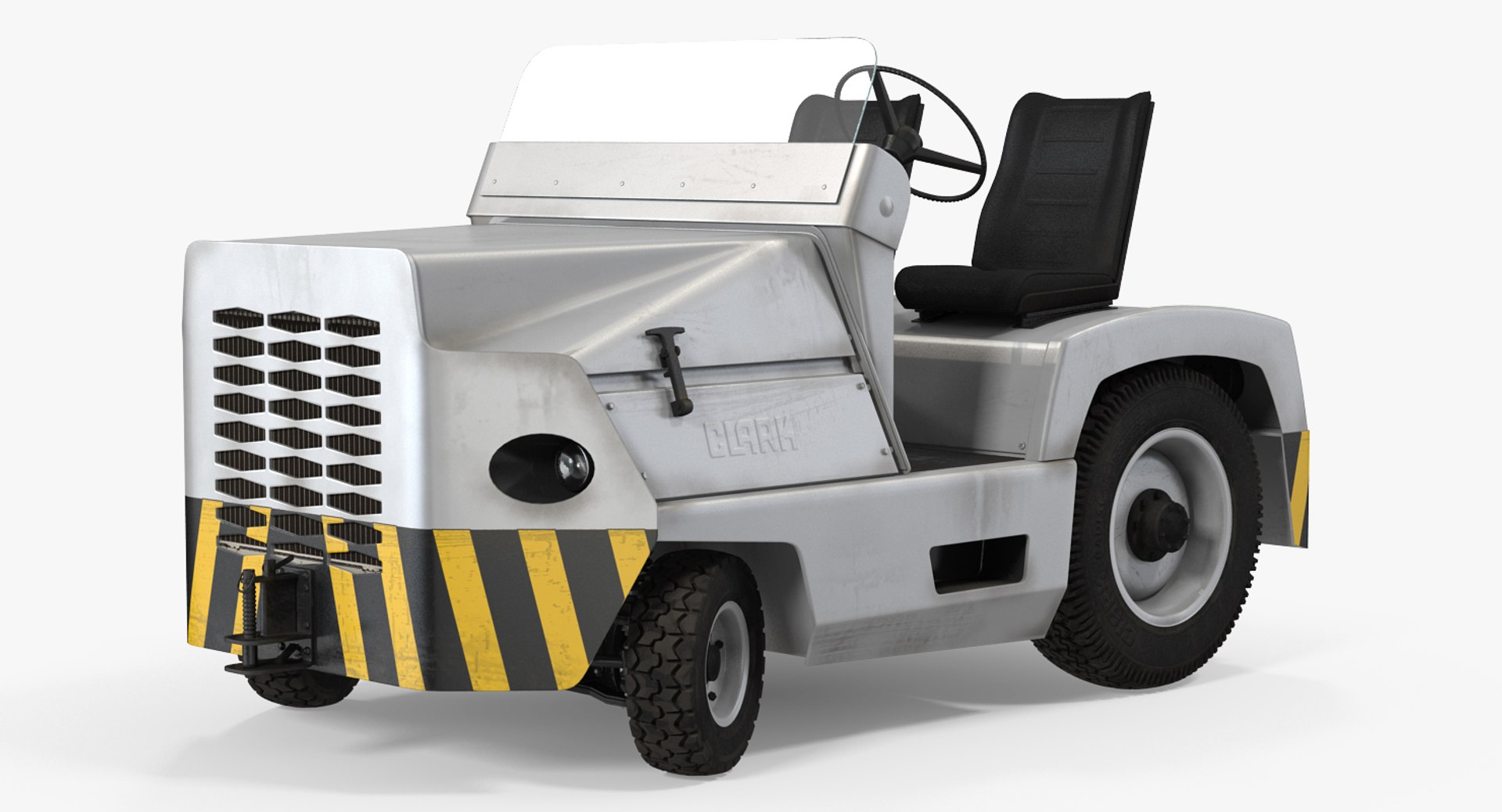 Airport Tug Car Clark 3d Model