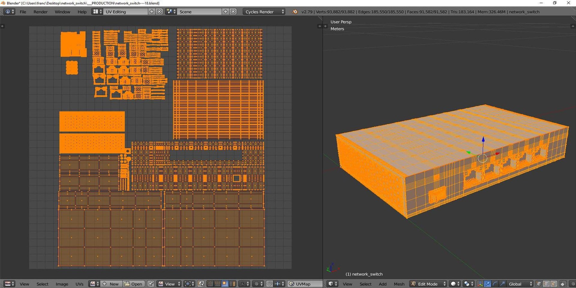 3D Model Network Switch - TurboSquid 1542582