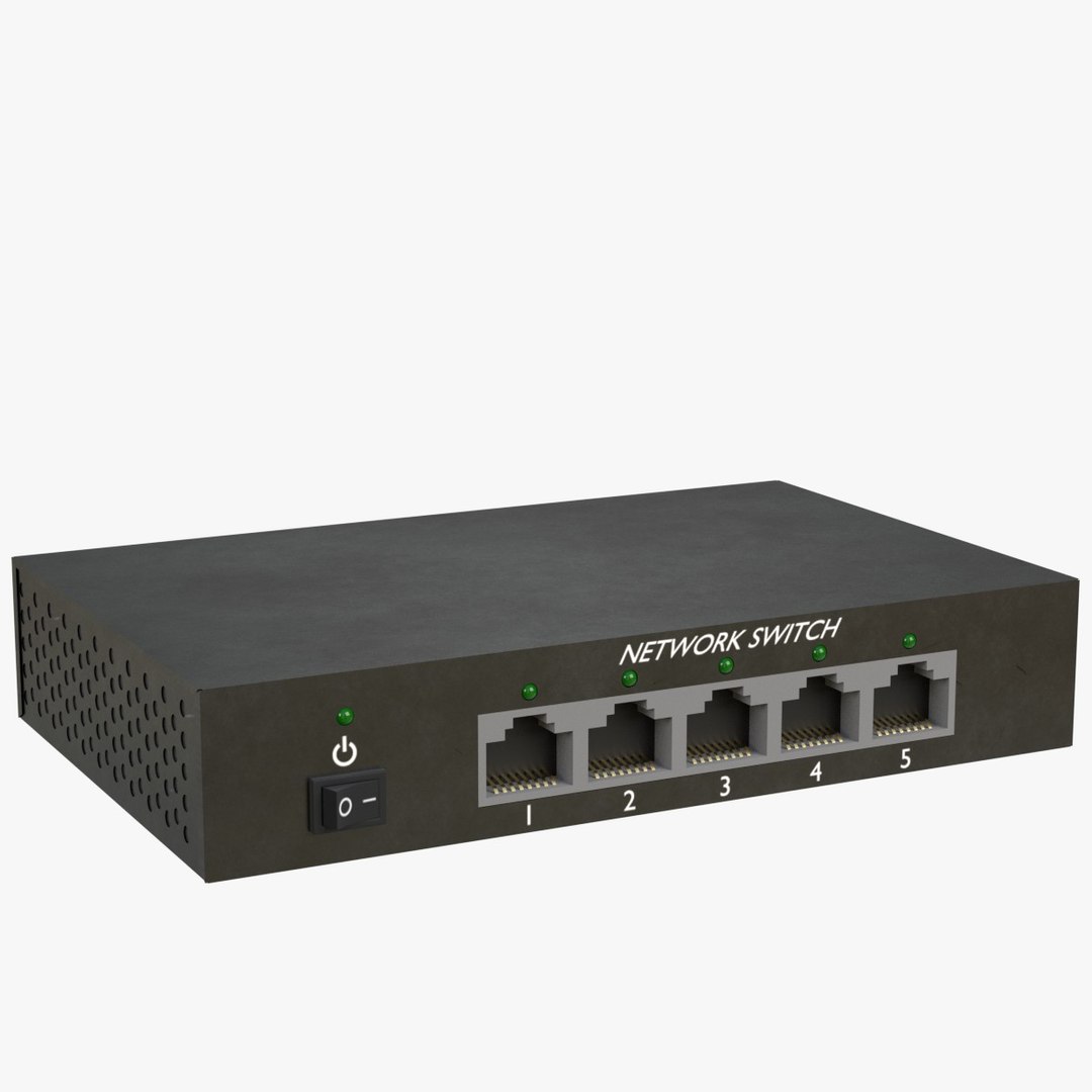 3D Model Network Switch - TurboSquid 1542582