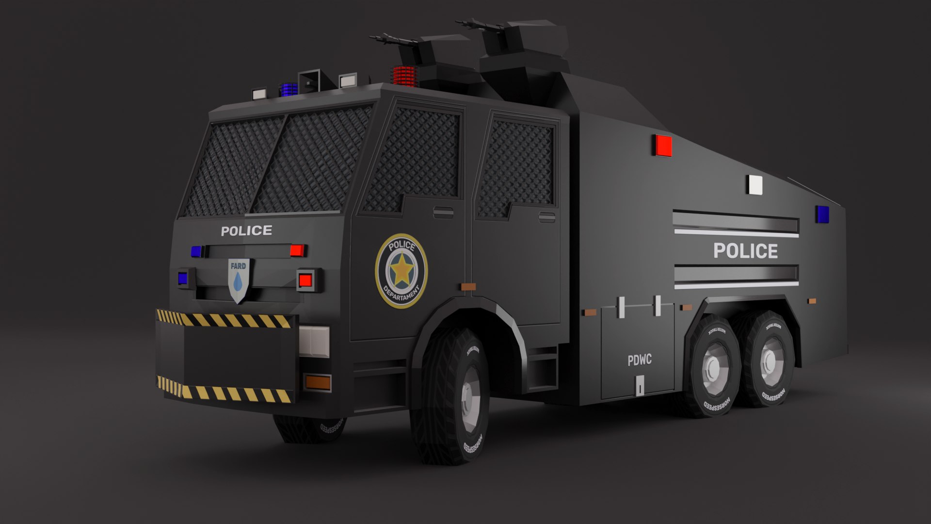 3D 10 Collection Police vehicles Low-Poly fully rigged - TurboSquid 2083492