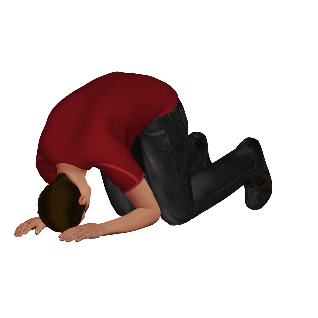 Adult Beat Man Character 3D - TurboSquid 1594126