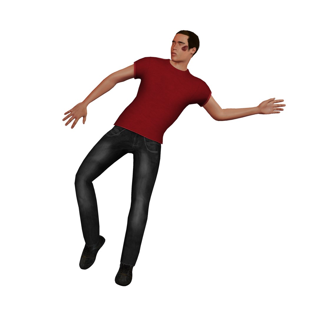Adult Beat Man Character 3D - TurboSquid 1594126