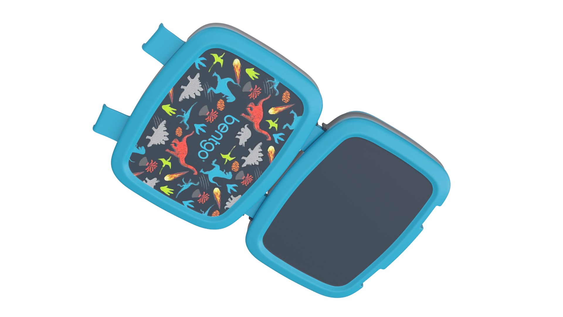 Bentgo Lunch Box For Kids Open Blue Model - TurboSquid 2151729