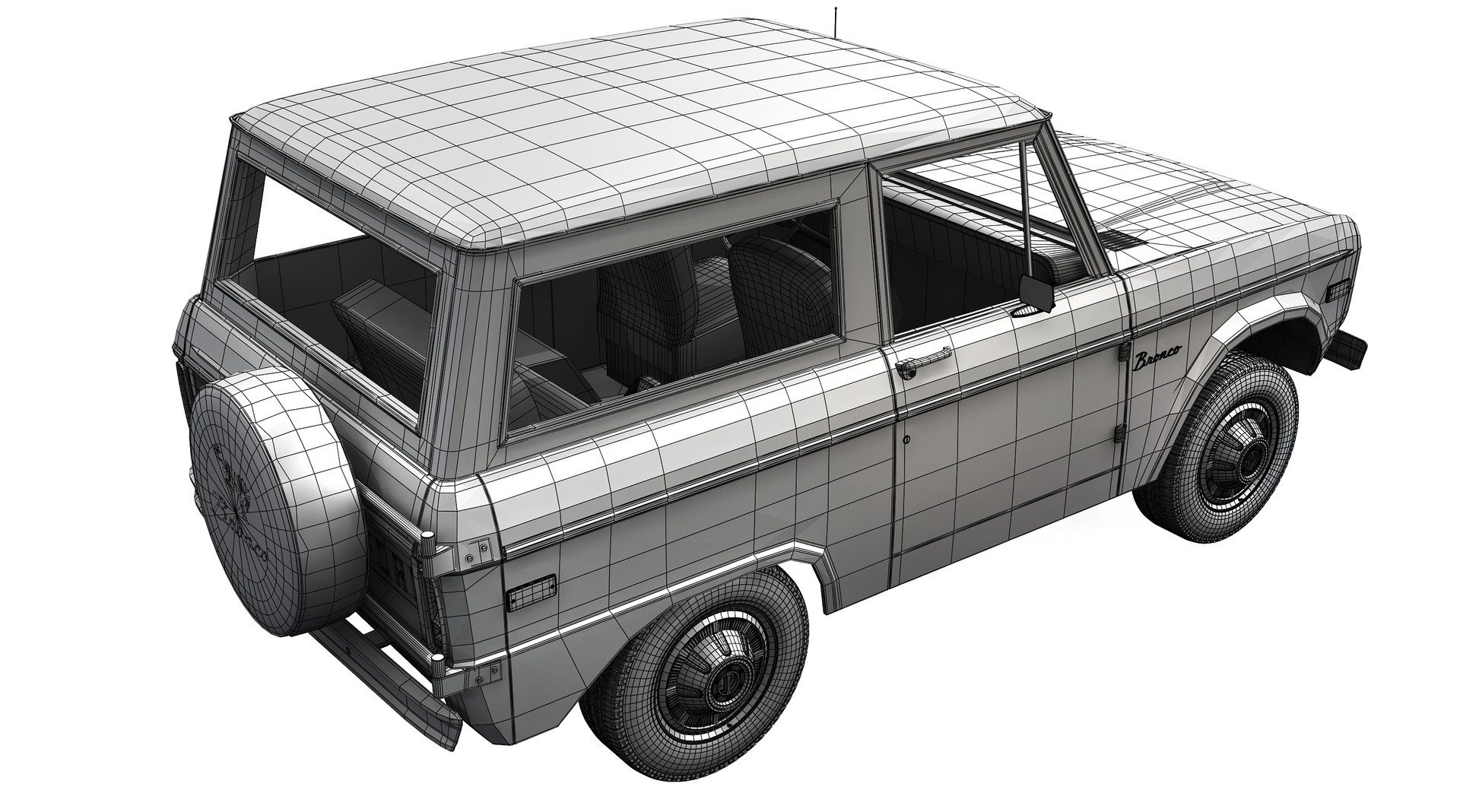 Bronco 1970 3D Model - TurboSquid 1569757