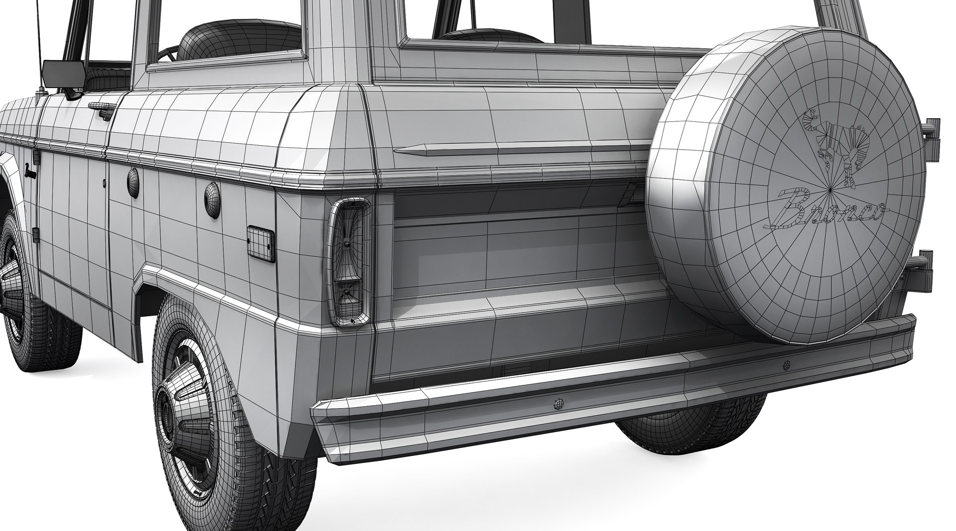 Bronco 1970 3D Model - TurboSquid 1569757
