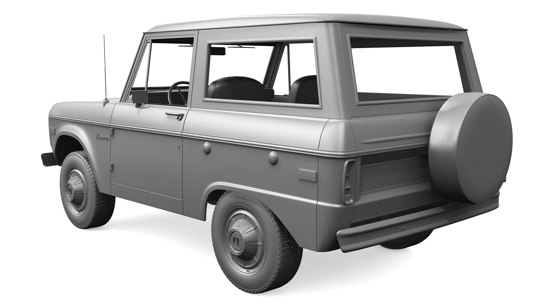 Bronco 1970 3D Model - TurboSquid 1569757