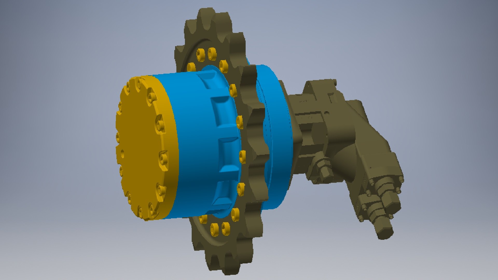 Track Final Drive 3D model - TurboSquid 2069053