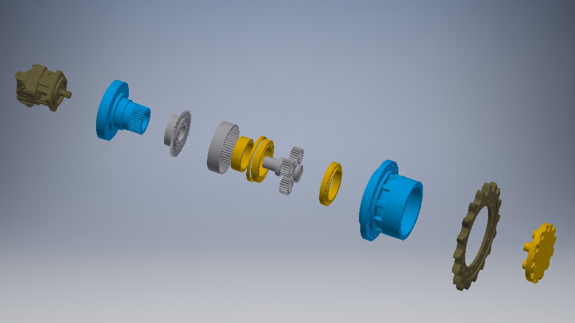 Track Final Drive 3D model - TurboSquid 2069053