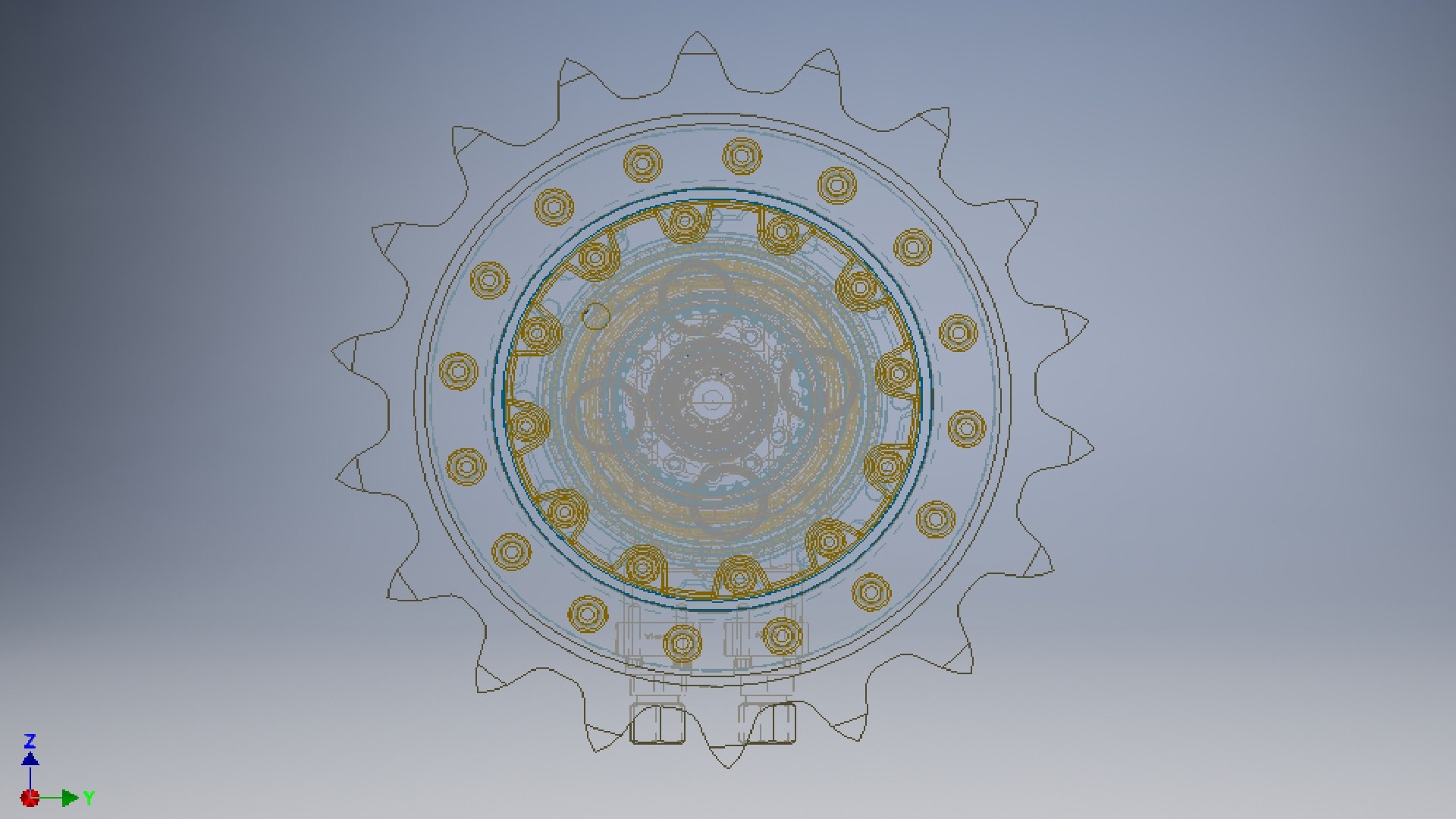 Track Final Drive 3D model - TurboSquid 2069053