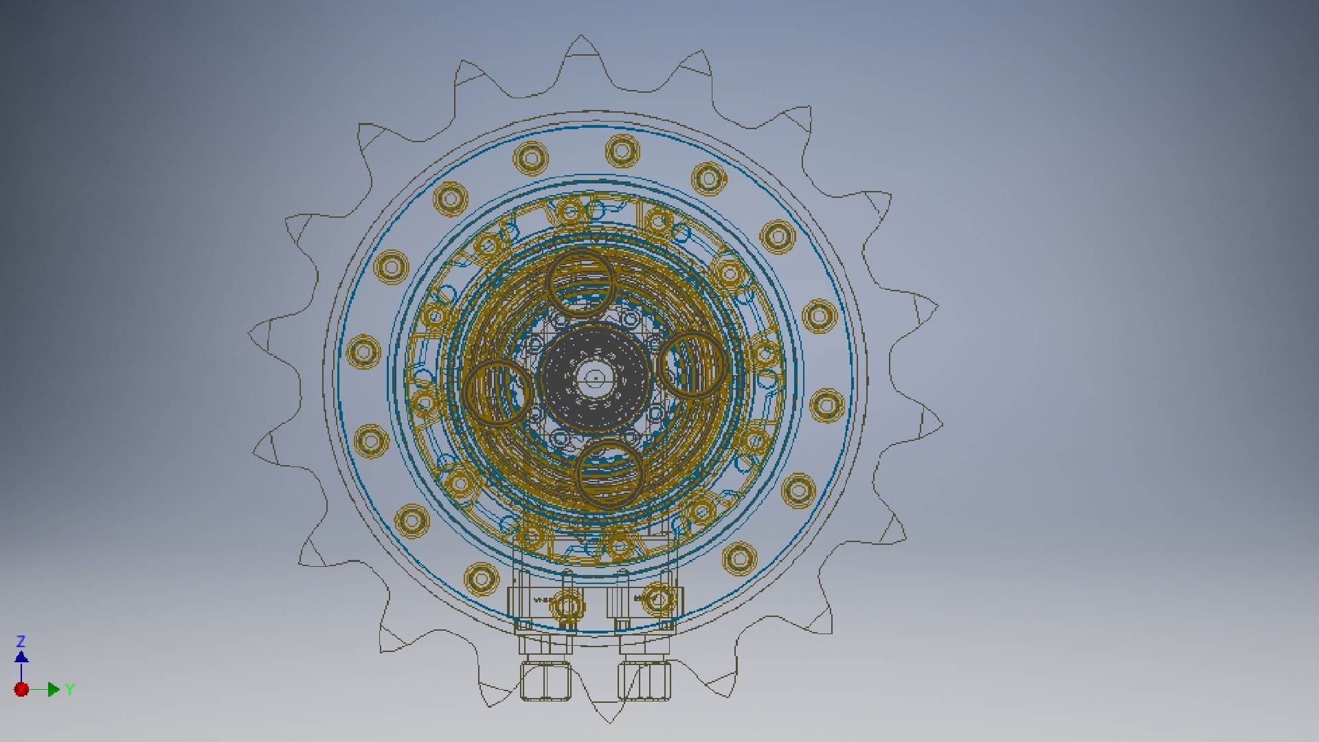 Track Final Drive 3D model - TurboSquid 2069053