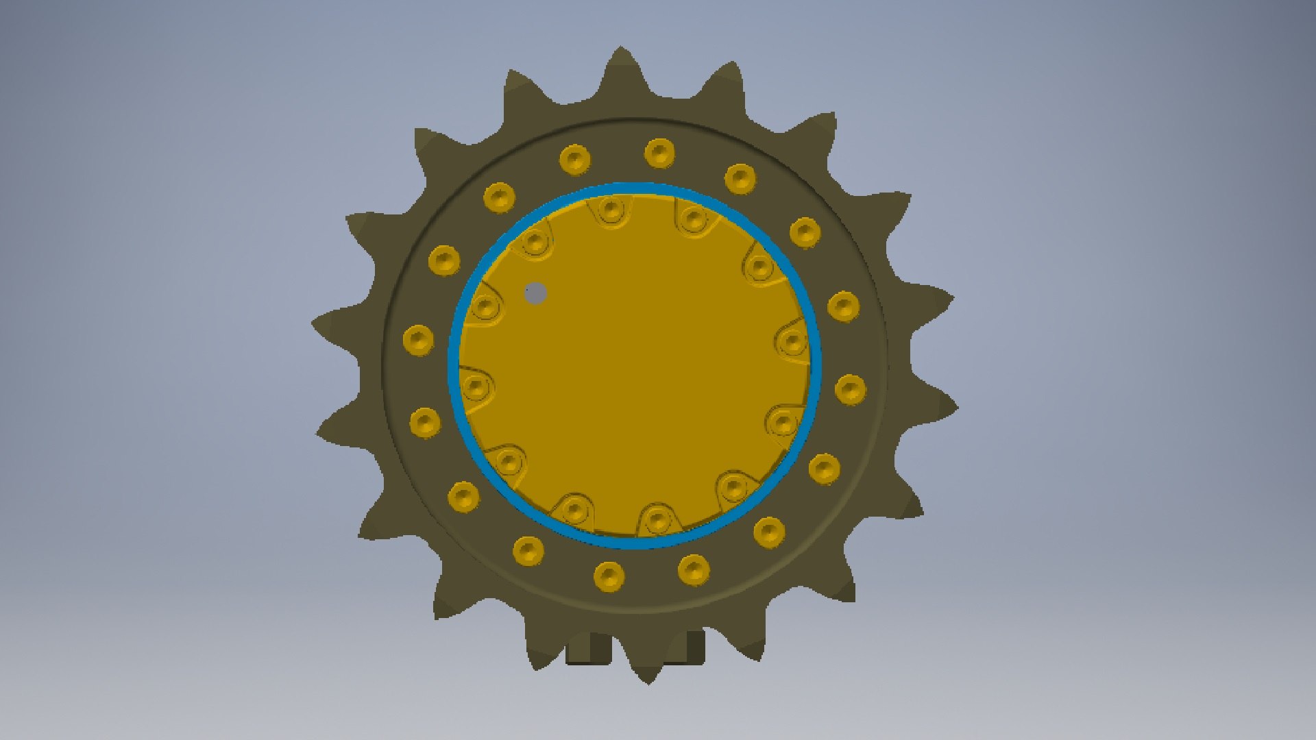 Track Final Drive 3D model - TurboSquid 2069053