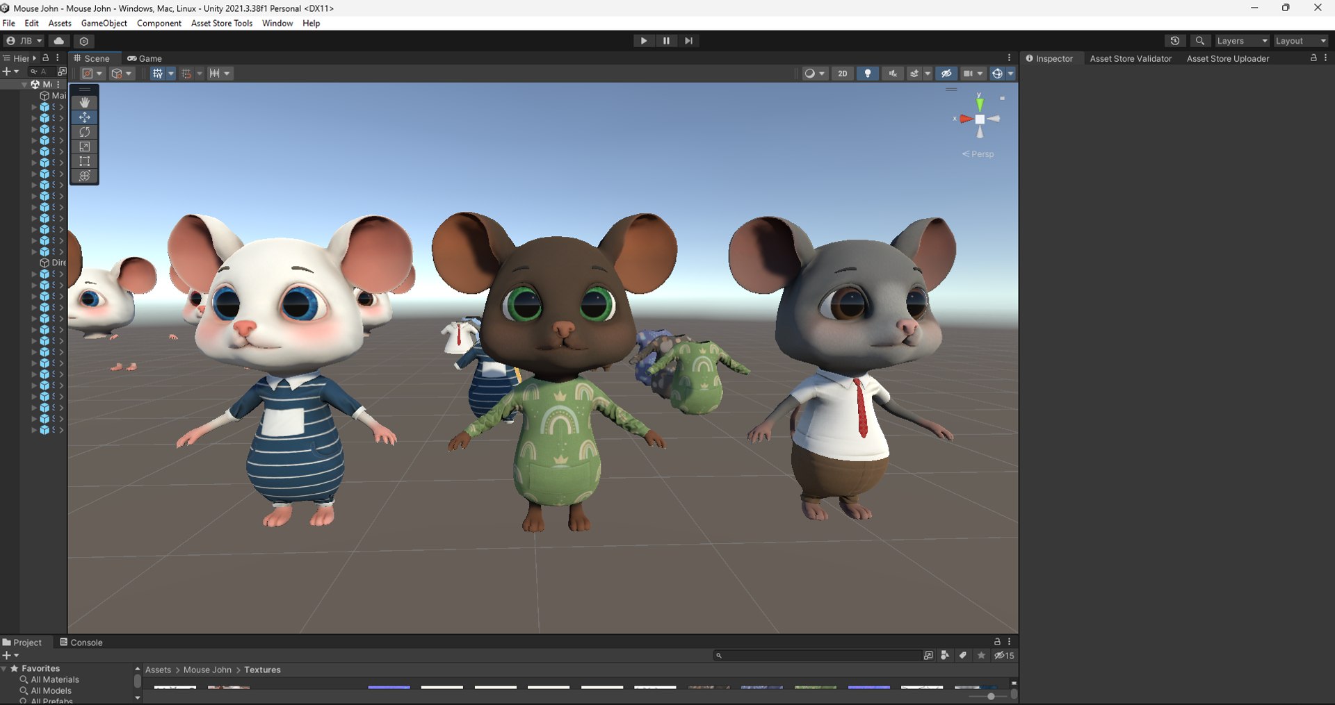 Mouse John 3D Model - TurboSquid 2264393