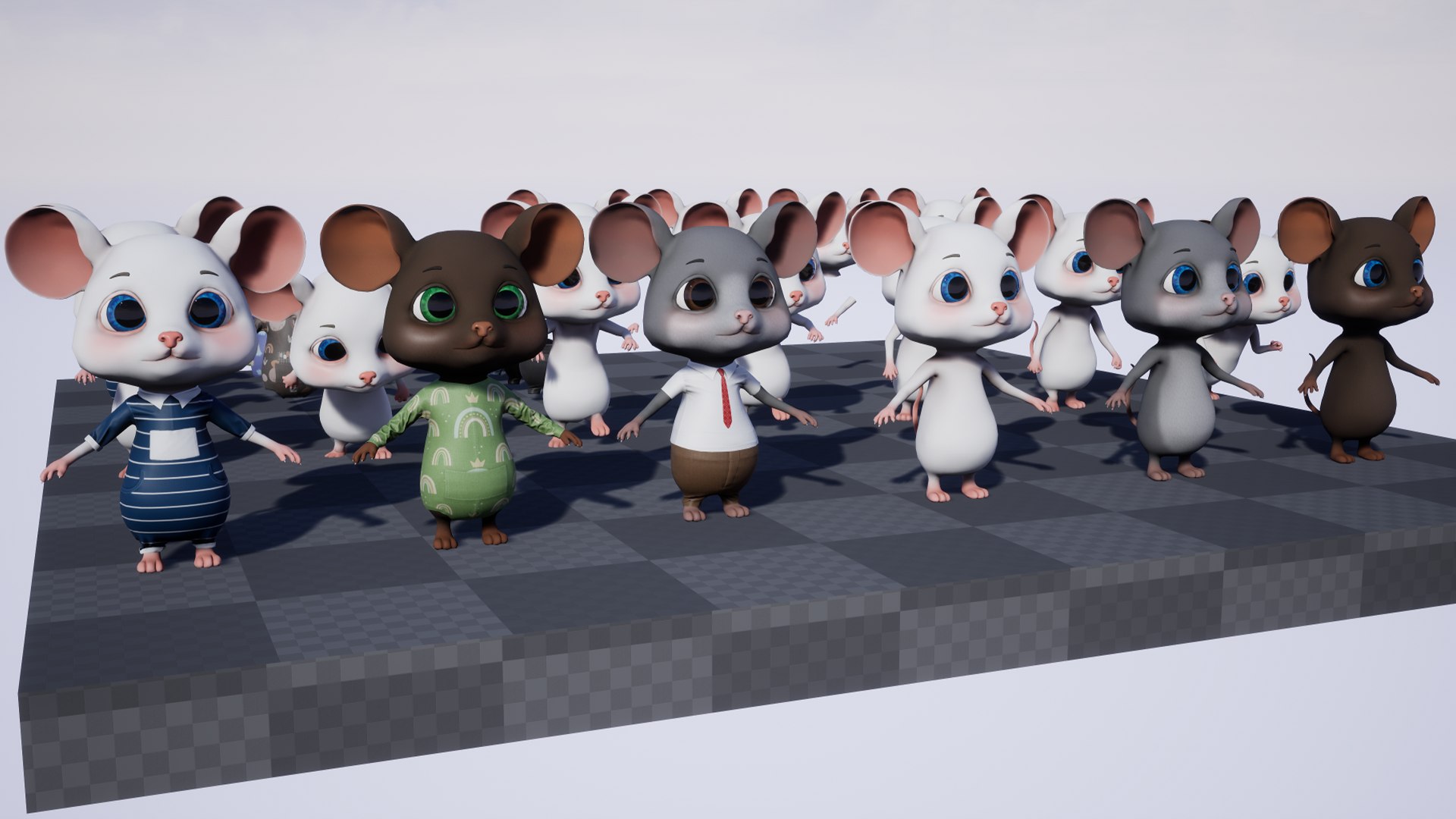 Mouse John 3D Model - TurboSquid 2264393
